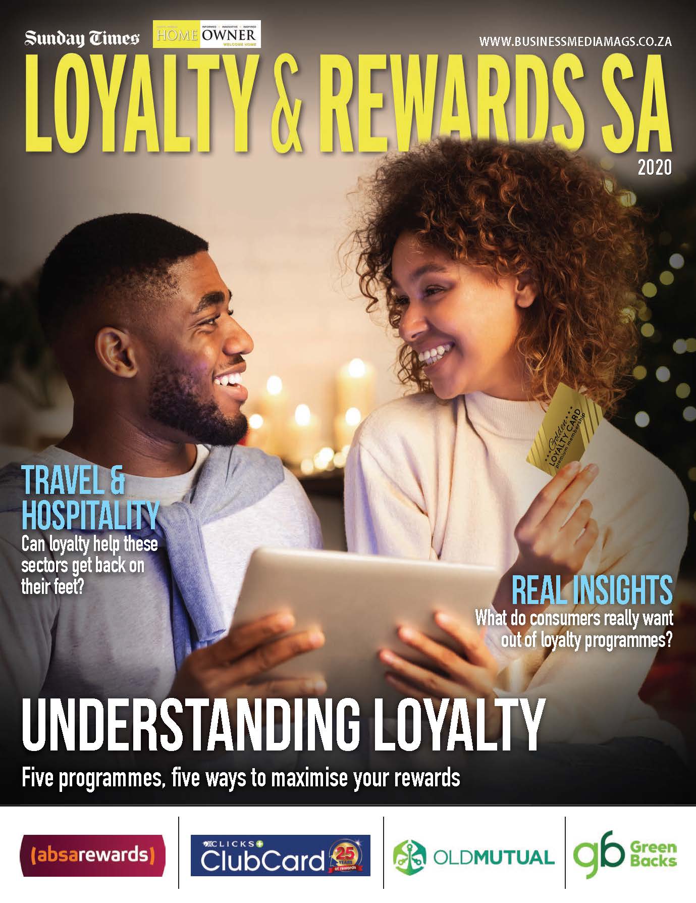 Loyalty & Rewards Cover For Scroll Bar - Business Media MAGS