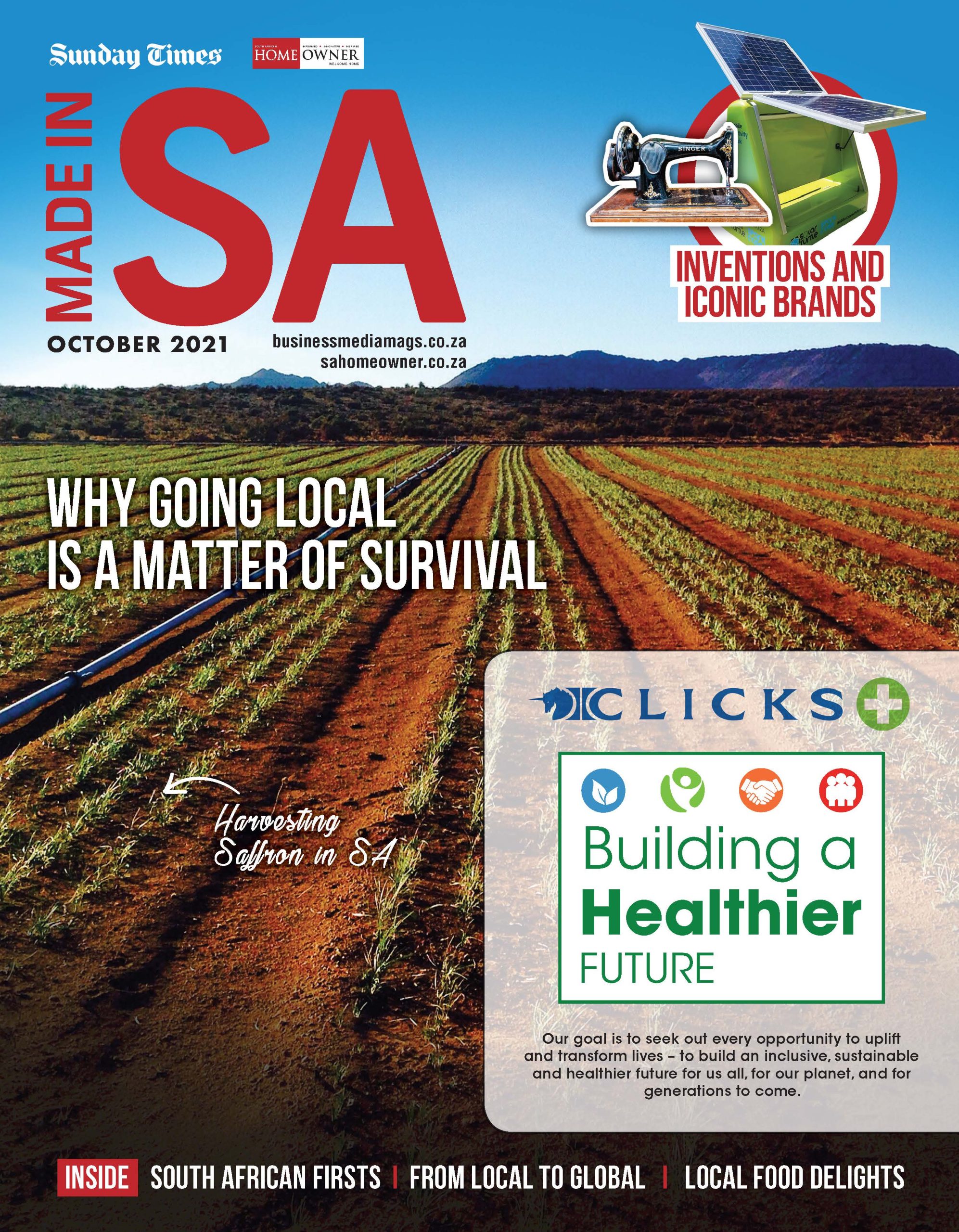 Made In SA - October 2021 Cover - Business Media MAGS - A leader in ...